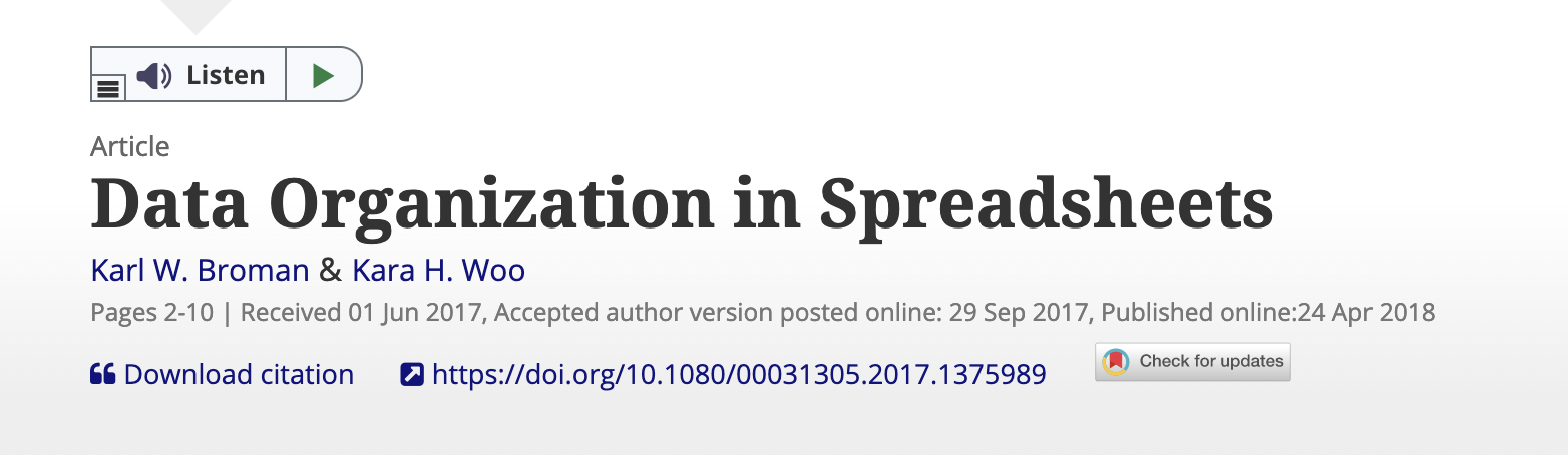 CVEN 5837 - Summer 2023 - Data Visualisation & Data Organisation in Spreadsheets